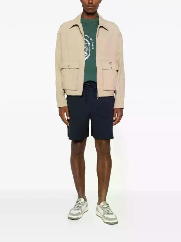 Maison Kitsuné Zip-up Flap-pocket Jacket