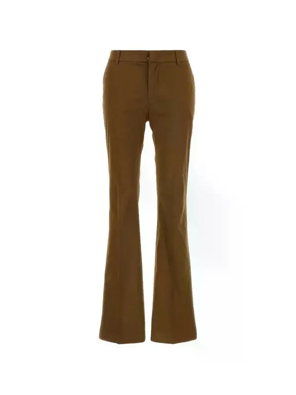 PT TORINO Elsa Flared Trousers - Brown