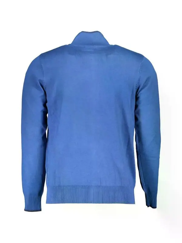 U.S. Grand Logo-embroidered Zip-up Cardigan