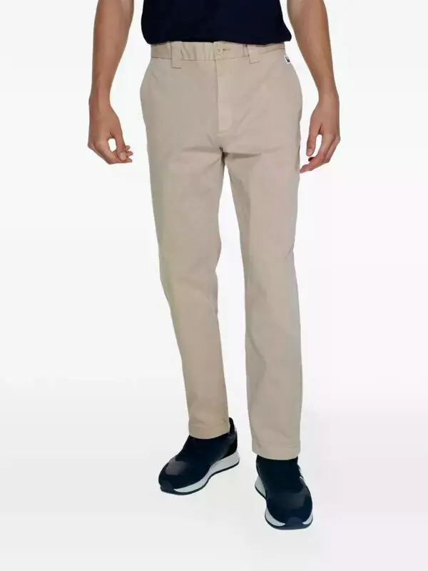 Tommy Hilfiger Straight-fit Chino Trousers - Neutrals