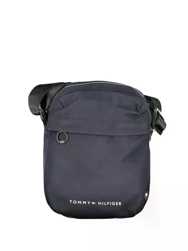 Tommy Hilfiger Logo-print Messenger Bag - Blue