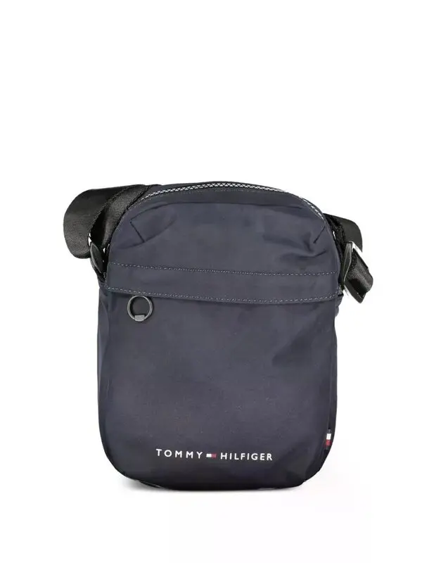 Tommy Hilfiger Logo-print Messenger Bag - Blue