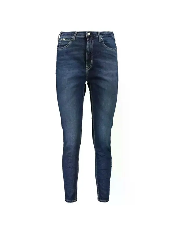 Calvin Klein High-rise Skinny Jeans - Blue