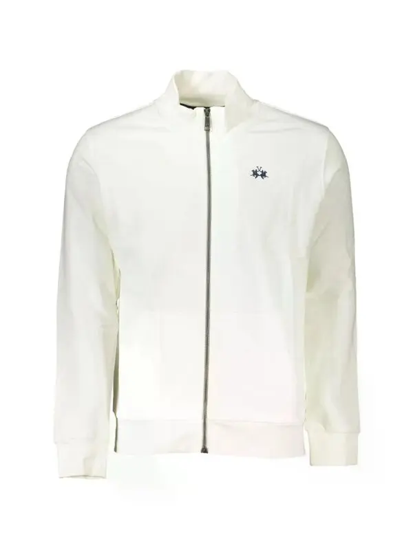 LA MARTINA Zip-up Sweatshirt - White