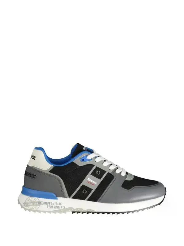 BLAUER. Lace-up Sneakers - Black