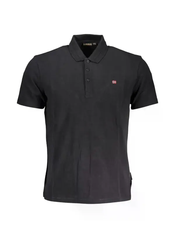 NAPAPIJRI Logo-patch Polo Shirt - Black