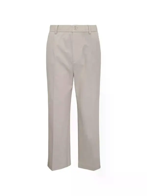 SOLID HOMME Straight Trousers - Neutrals