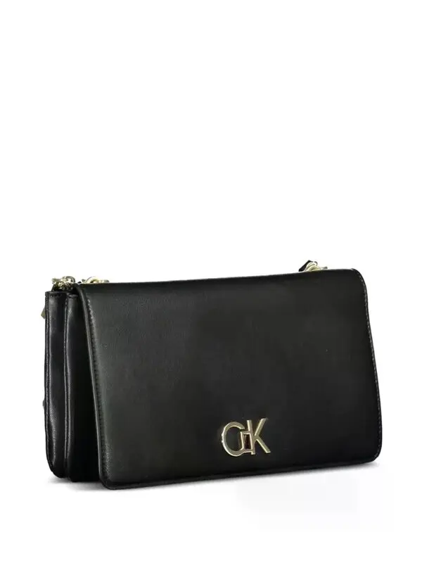 Calvin Klein Chain-strap Crossbody Bag With Logo Plaque