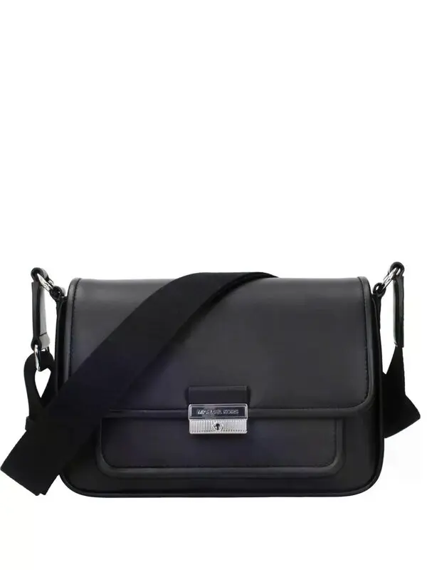Michael Kors Bradshaw Leather Cross Body Bag - Black
