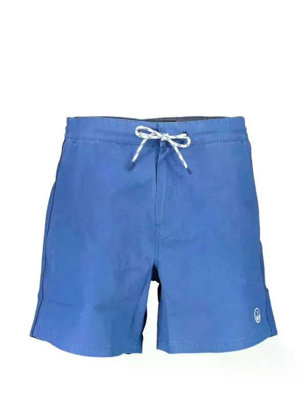 NORTH SAILS Logo Drawstring Swim Shorts - Blue