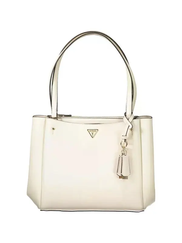 Guess Logo-plaque Tote Bag - Neutrals