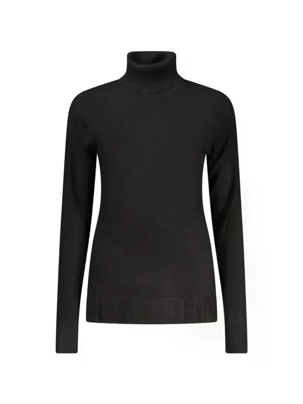 NORWEGIAN RAIN Roll-neck Sweater - Black