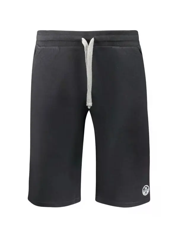 NORTH SAILS Logo-detail Track Shorts - Black
