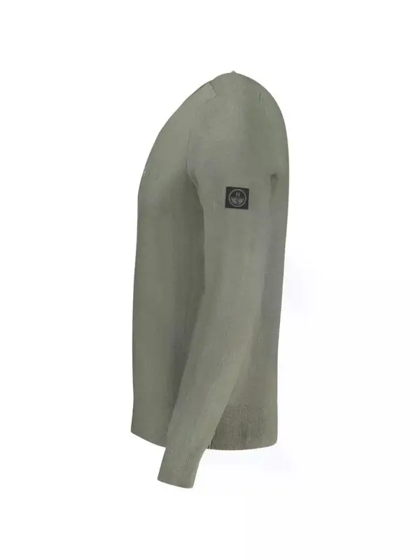 NORTH SAILS Logo-detail Crew-neck Sweater