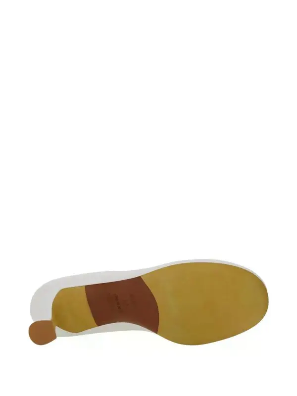 Moschino Round-toe Pumps - White