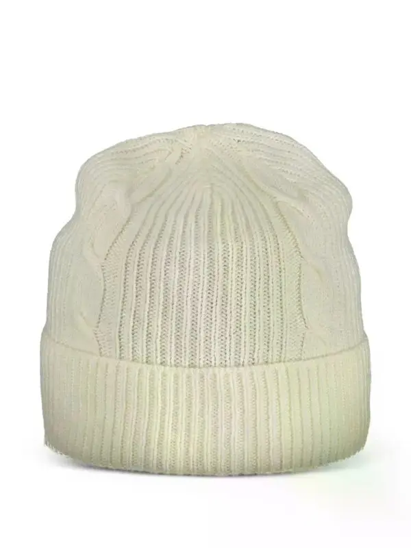 NORTH SAILS Cable-knit Beanie Hat - Neutrals