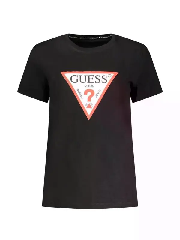 Guess Logo-print T-shirt - Black