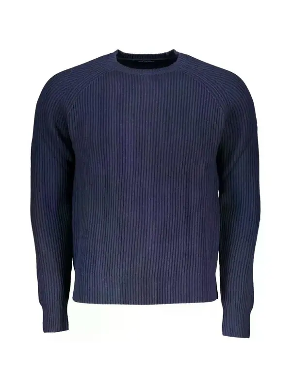 NORTH SAILS Ribbed-knit Cotton Sweater - Blue