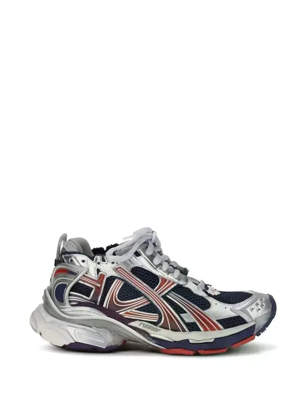 Balenciaga Runner Gradient Sneakers - Silver