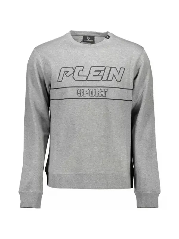PLEIN SPORT Logo-print Pullover - Grey