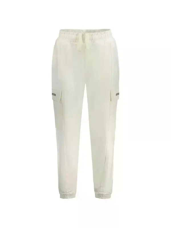 Guess Cargo-pocket Track Pants - White