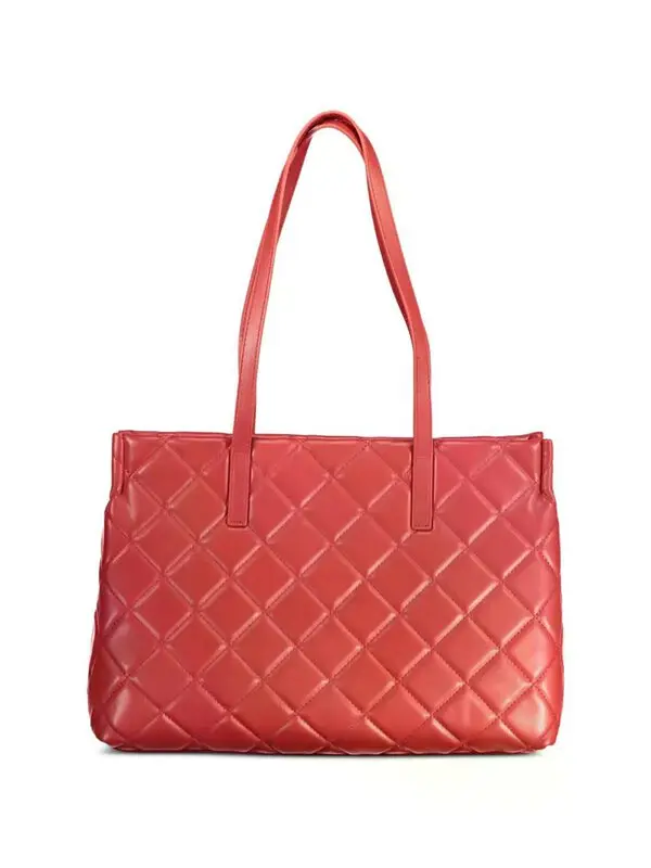 MARIO VALENTINO Quilted Tote Bag - Red