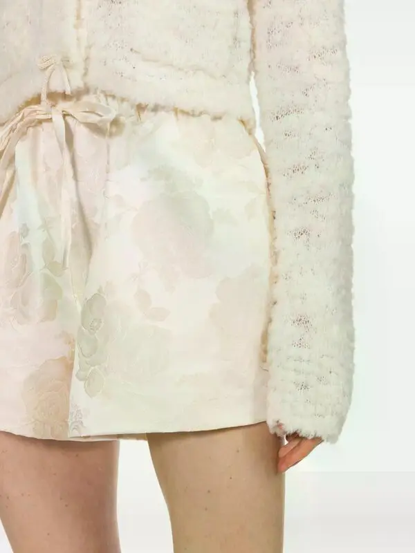 Simone Rocha Floral Drawstring Trousers