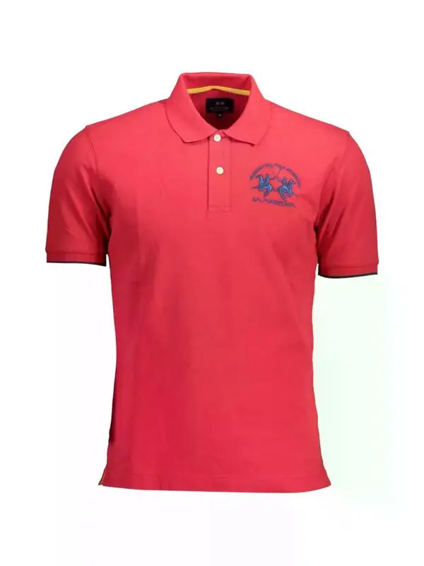 LA MARTINA Logo-embroidery Polo Shirt