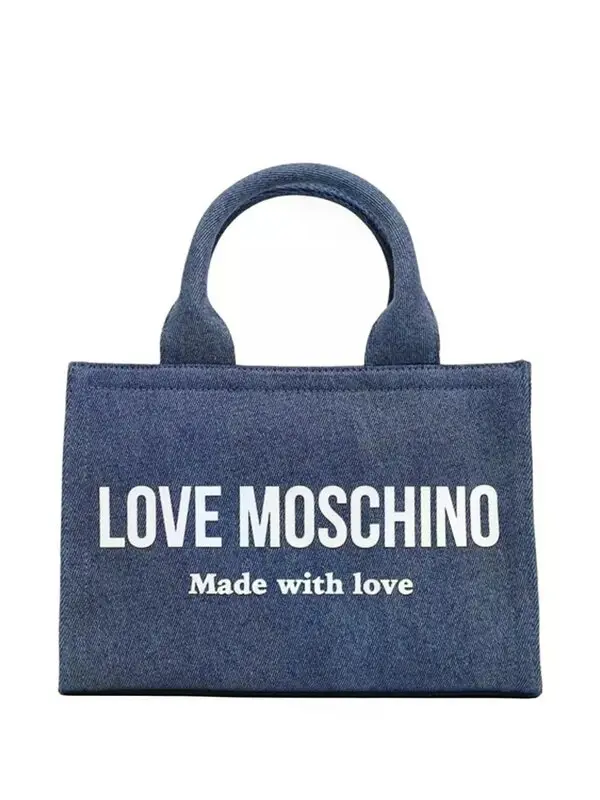 Moschino Denim Tote Bag - Blue
