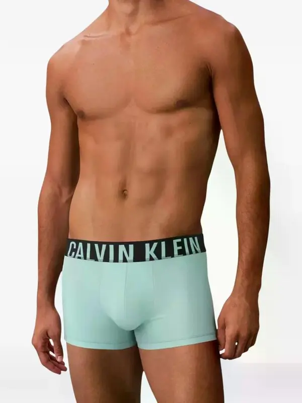 Calvin Klein Logo-waistband Boxers - Blue