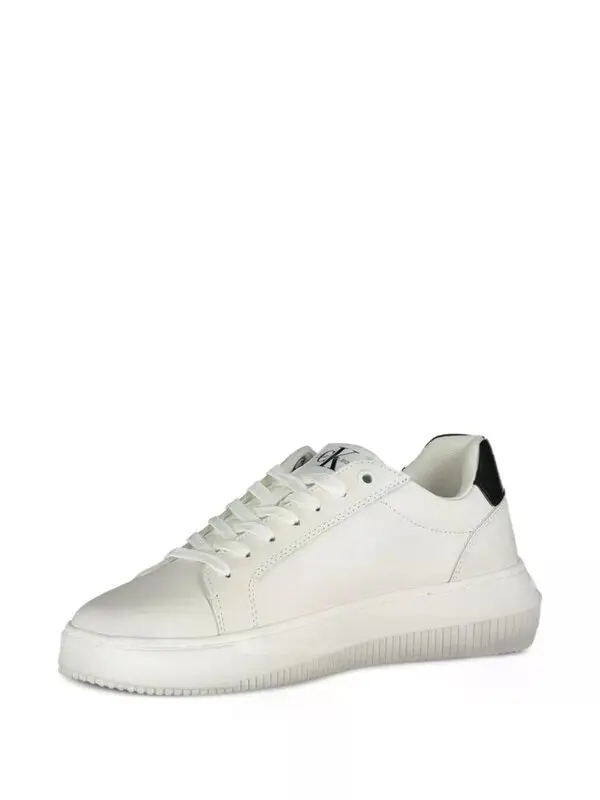 Calvin Klein Logo Platform Sneakers - White