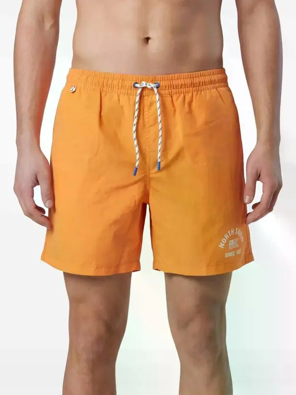 NORTH SAILS Logo-print Drawstring Swim Shorts
