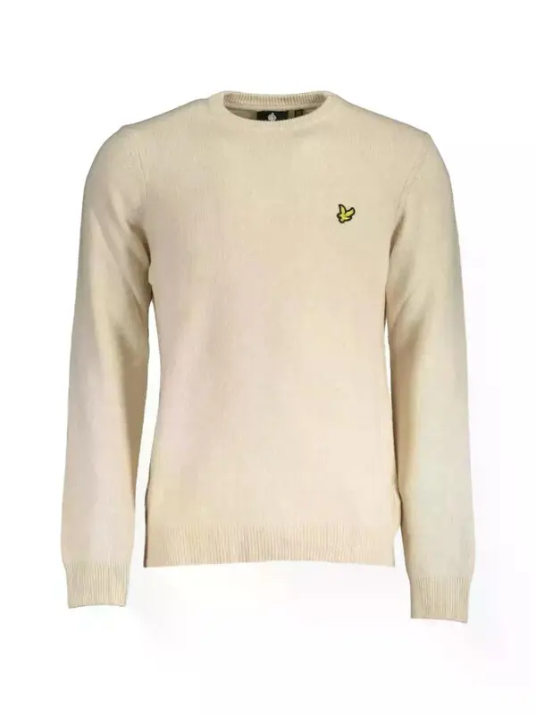 LYLE & SCOTT Logo-detail Sweater - Neutrals
