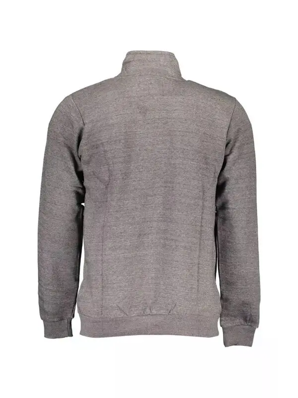 GIAN MARCO VENTURI VINTAGE Logo-embroidered Zip-up Sweatshirt