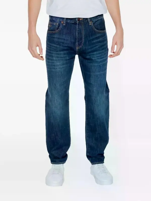 Armani Exchange Straight-leg Jeans - Blue