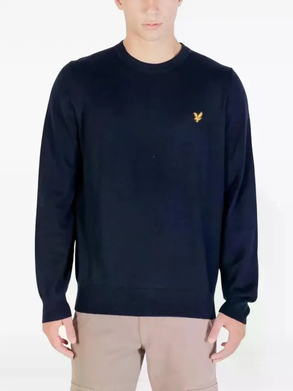 LYLE & SCOTT Long-sleeve Crew Neck Sweater - Blue