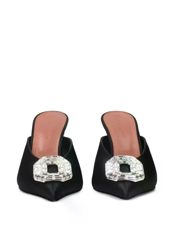 Amina Muaddi Begum Crystal-embellished Mules