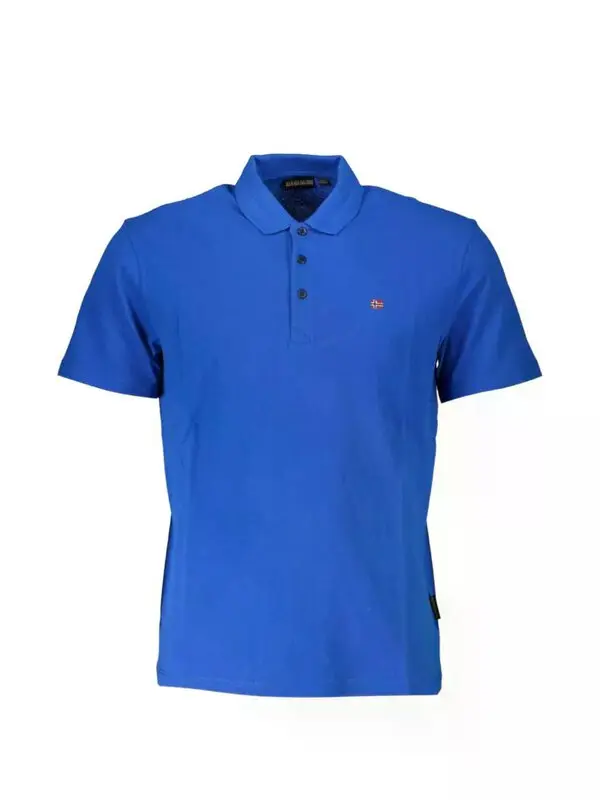NAPAPIJRI Logo-patch Polo Shirt - Blue