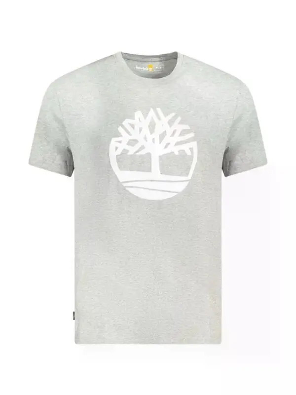 Timberland Logo-print Crew-neck T-shirt - Grey