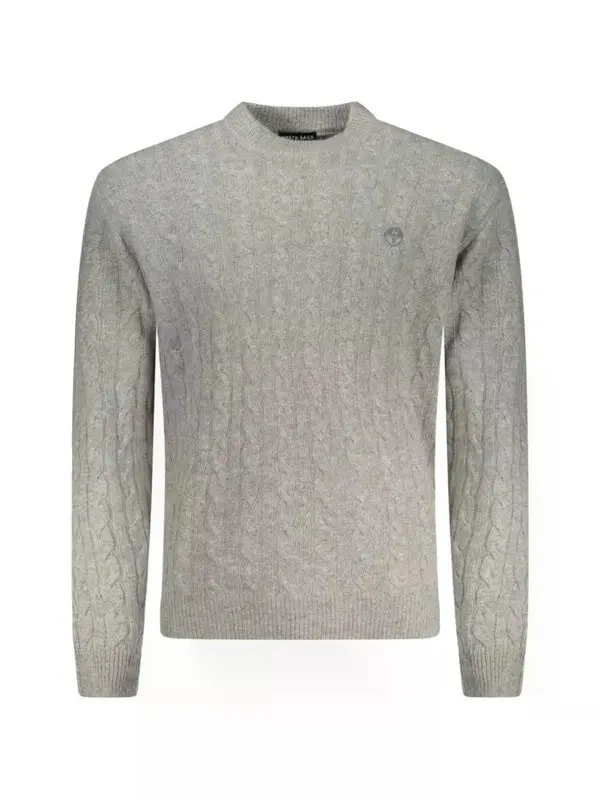 NORTH SAILS Cable-knit Pullover Sweater - Grey
