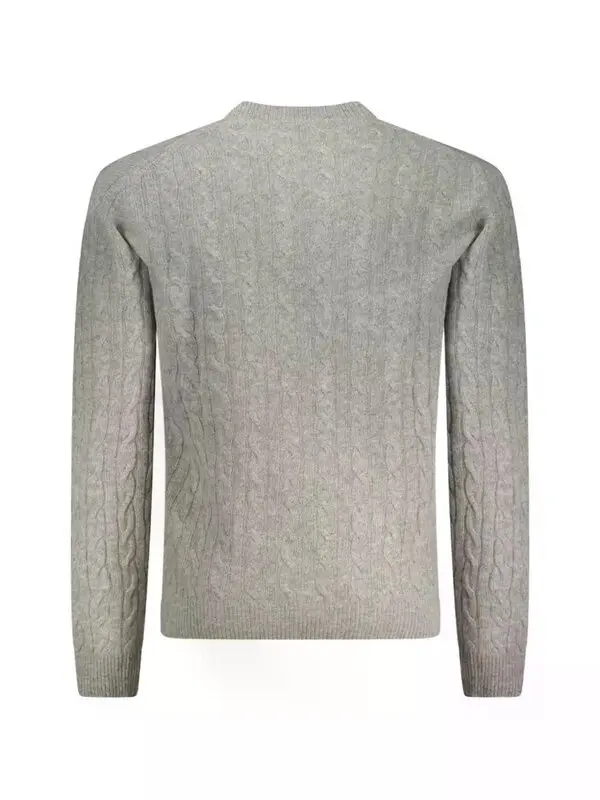 NORTH SAILS Cable-knit Pullover Sweater - Grey