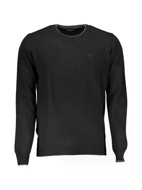 NORTH SAILS Embroidered-logo Crew-neck Sweater - Black