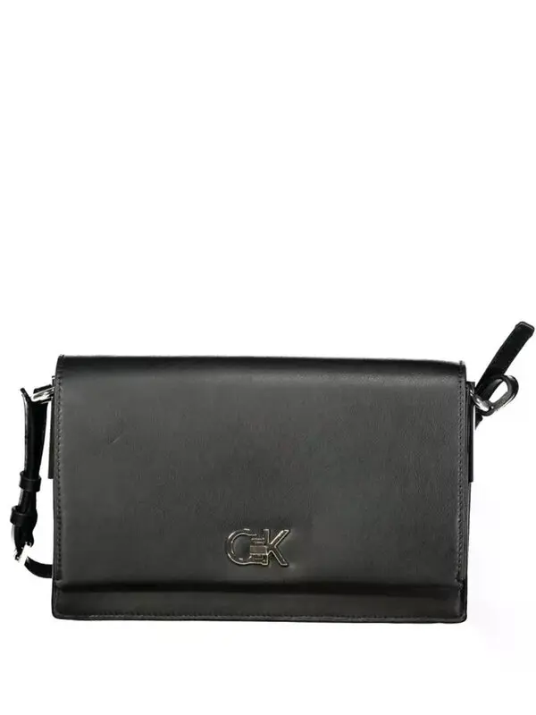 Calvin Klein Logo-plaque Shoulder Bag - Black
