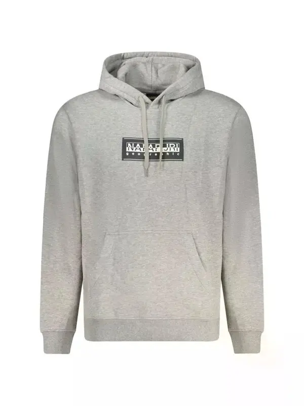 NAPAPIJRI Logo-box Hoodie - Grey