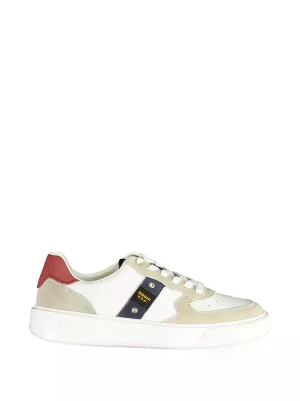 BLAUER. Low Top Sneakers - White