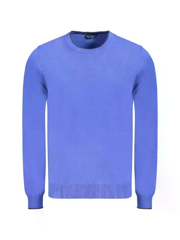NORTH SAILS Logo-embroidered Crew-neck Sweater - Blue