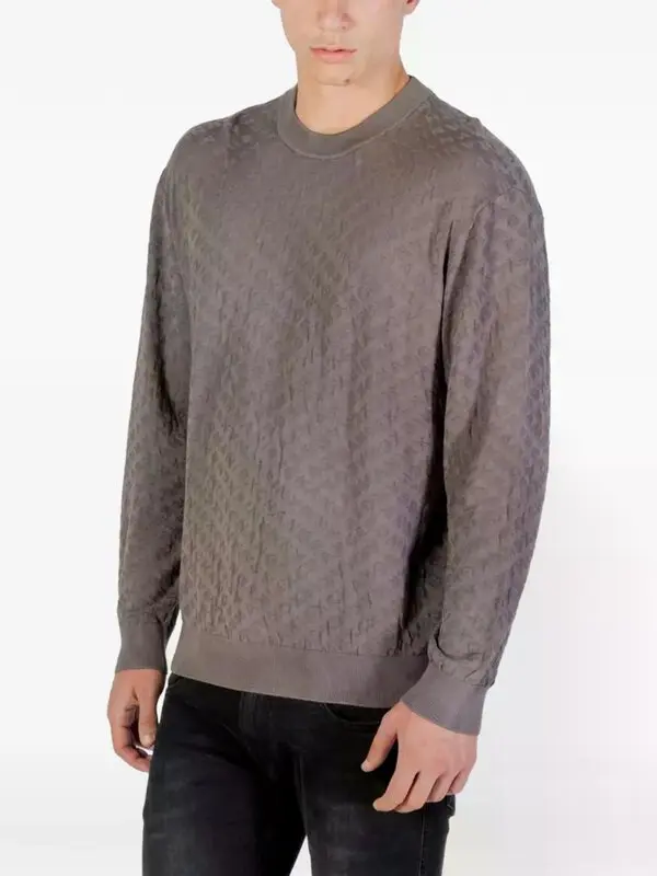 Armani Exchange Logo-patterned Sweatshirt