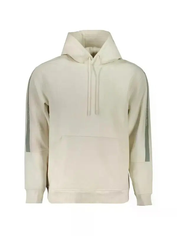 Calvin Klein Tape-detail Hoodie - Neutrals