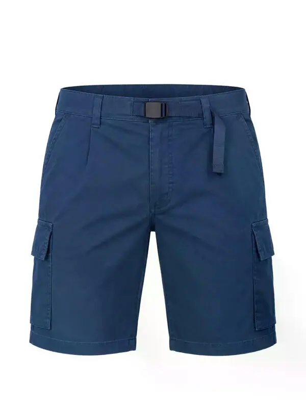 BOSS Belted Cargo Shorts - Blue