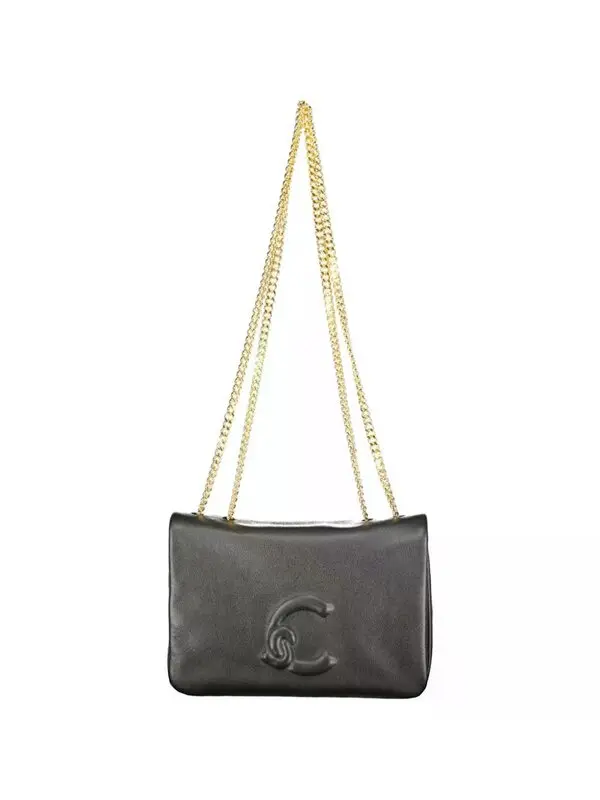 COCCINELLE Logo-embossed Crossbody Bag - Black